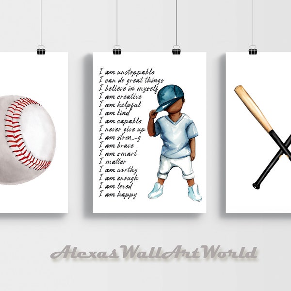 African American Baseball Art - Etsy
