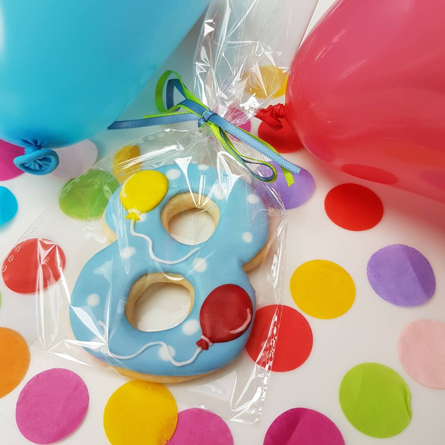 Birthday Number Biscuits Kids Birthday Biscuits Number - Etsy UK