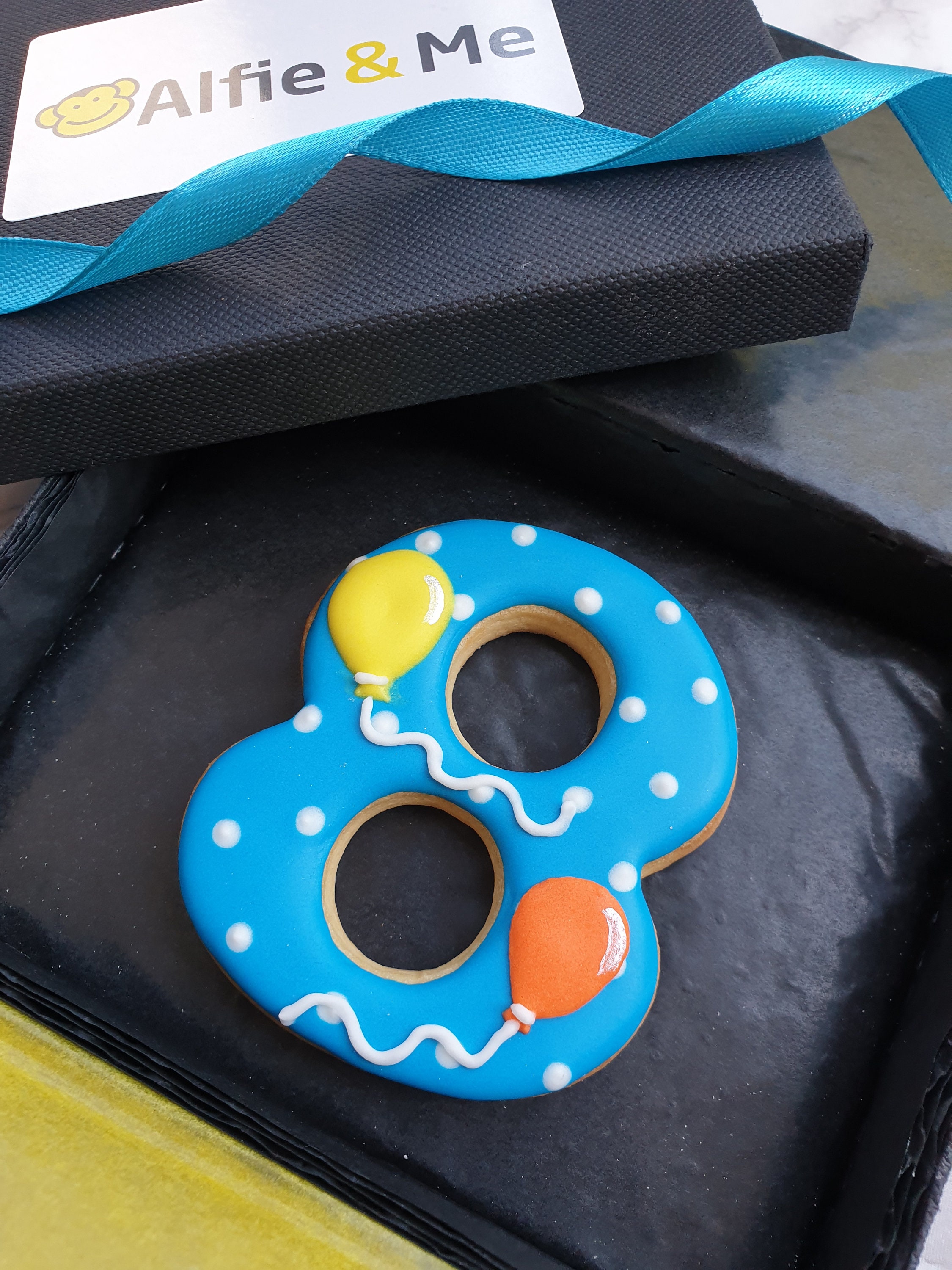 Birthday Number Biscuits Kids Birthday Biscuits Number | Etsy