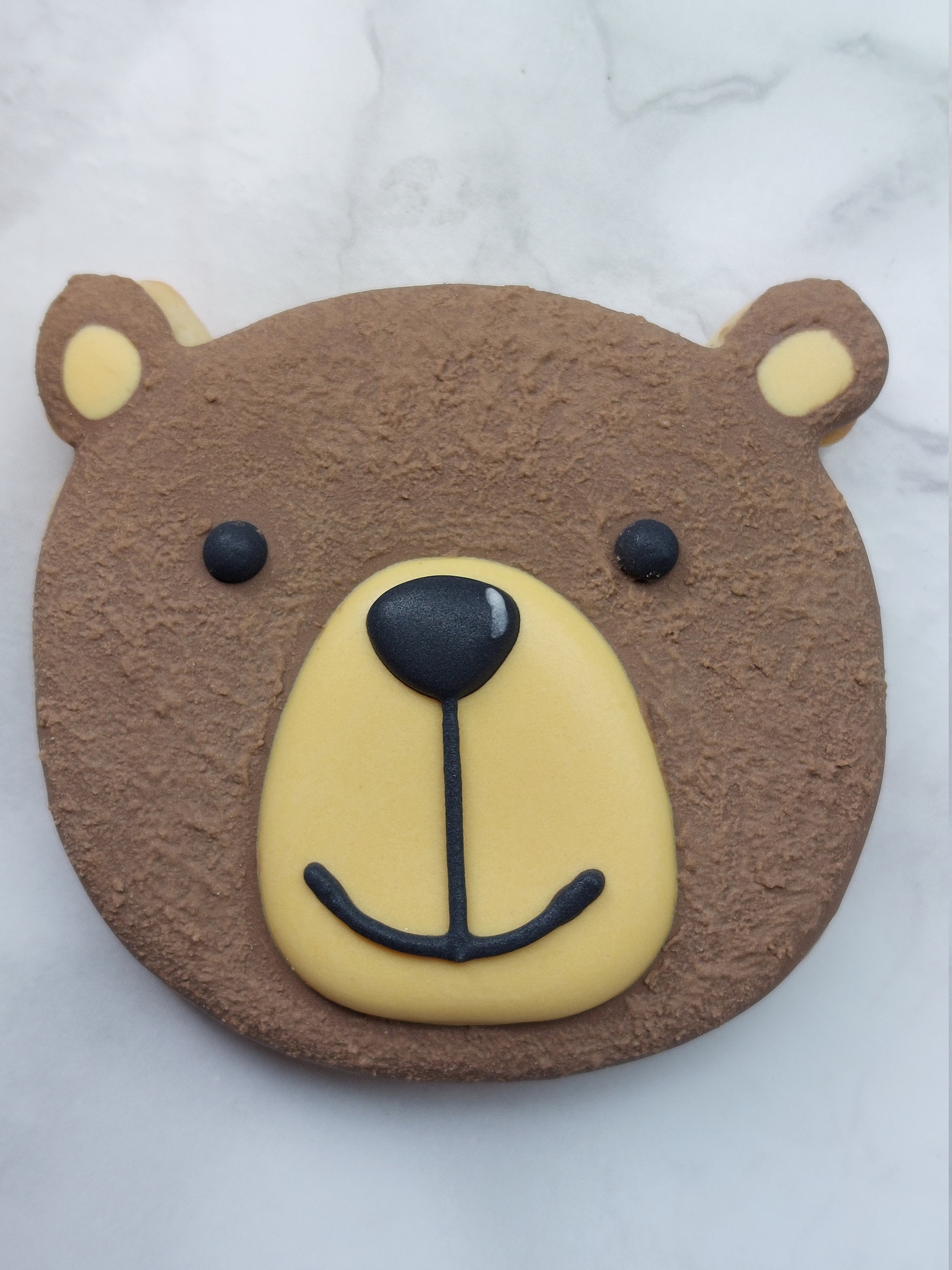 Teddy/Bear Biscuit Kids Birthday Party Biscuit set of 4 | Etsy