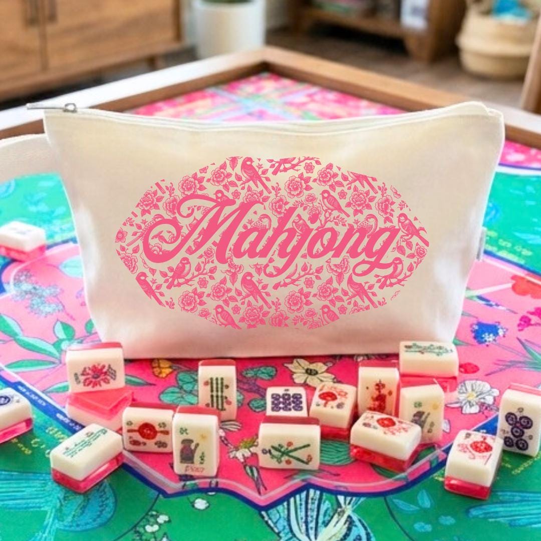 Mahjong Tile Bag, Tile Storage Pouch, Mahjong Accessories, 9 Color ...