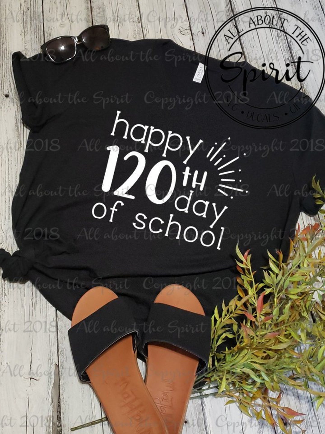 Happy 120th Day of School T-shirt - Bella Canvas Unisex Tee - Etsy