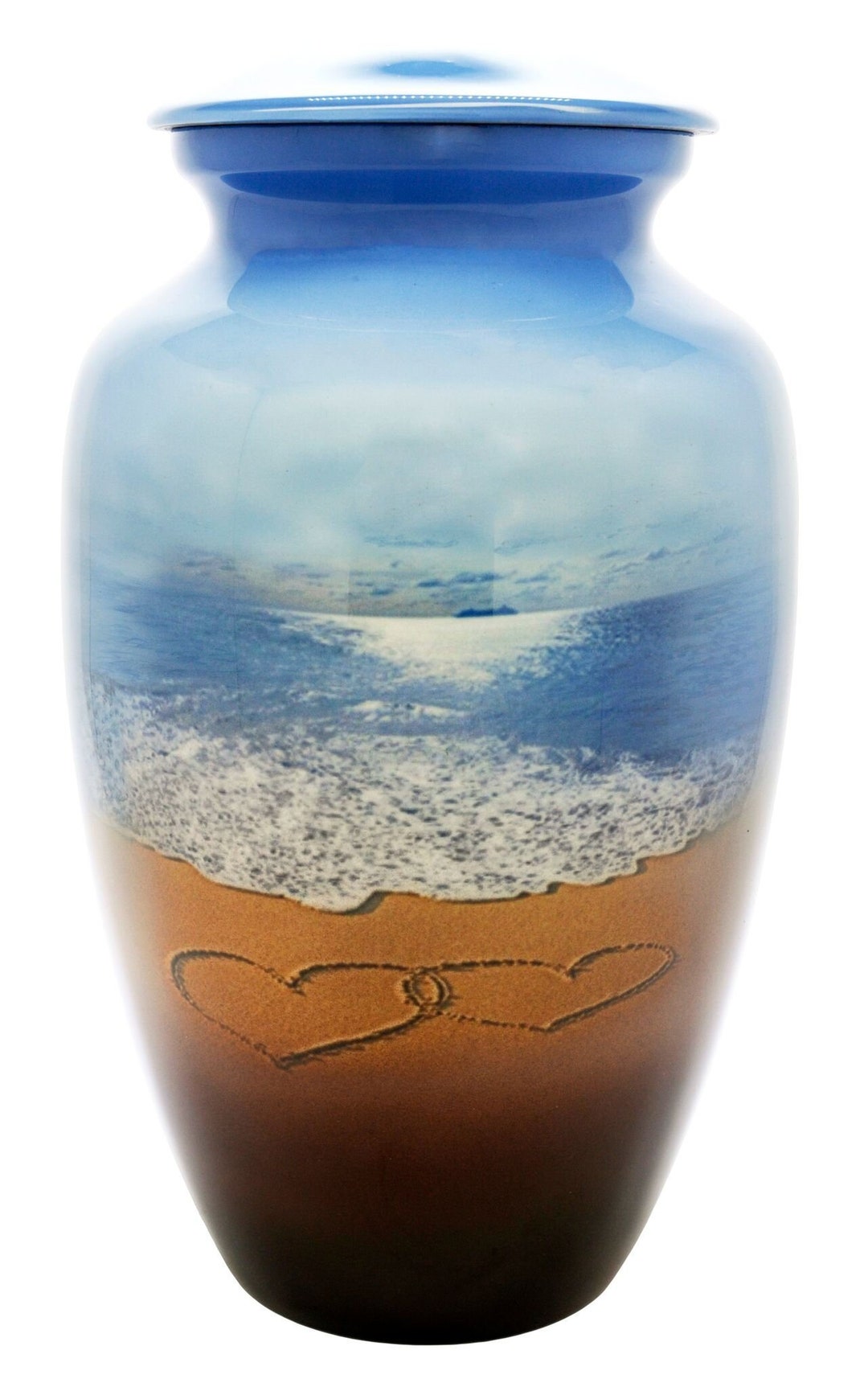 Beach Cremation Urn ..beach Memories | Themed Beach and Ocean Cremation ...