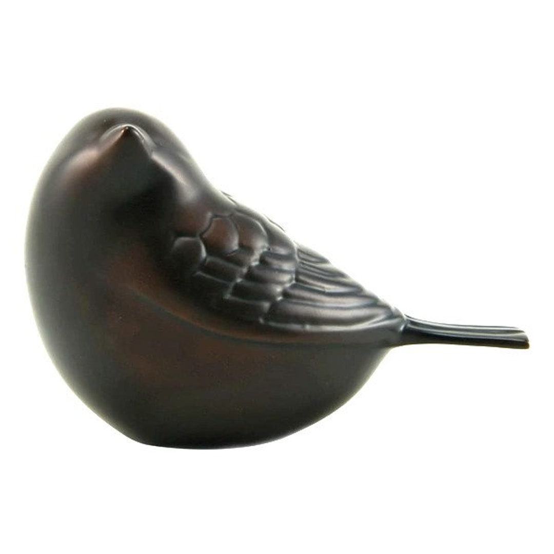 Songbird Ash Keepsake Urn | Antique Bronze Cremation Urn | Decorative ...