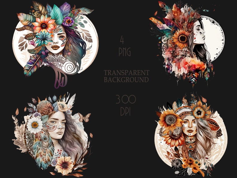 Wild Soul Clipart, Boho Sublimation Png, Wild Soul Png, Wild Soul ...