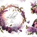 Watercolor Lilac Clipart Png, Lilac Clip Art, Wedding, Bouquets ...