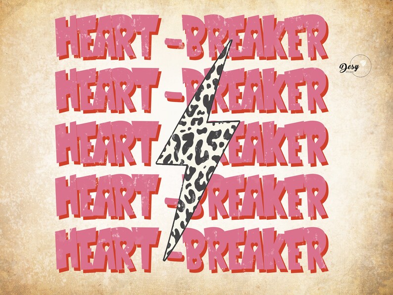 Heartbreaker Clipart PNG Valentine’s Day Sublimation Digital Design ...