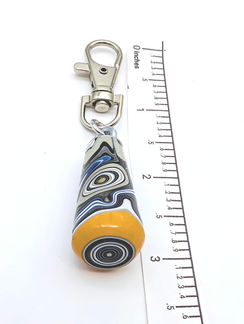 Genuine Fordite Keychain, 2025 Bronco Paint Slag Jewelry, Unique Car ...