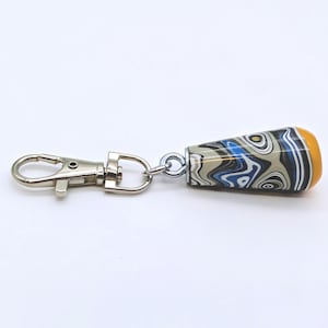 Genuine Fordite Keychain, 2025 Bronco Paint Slag Jewelry, Unique Car ...