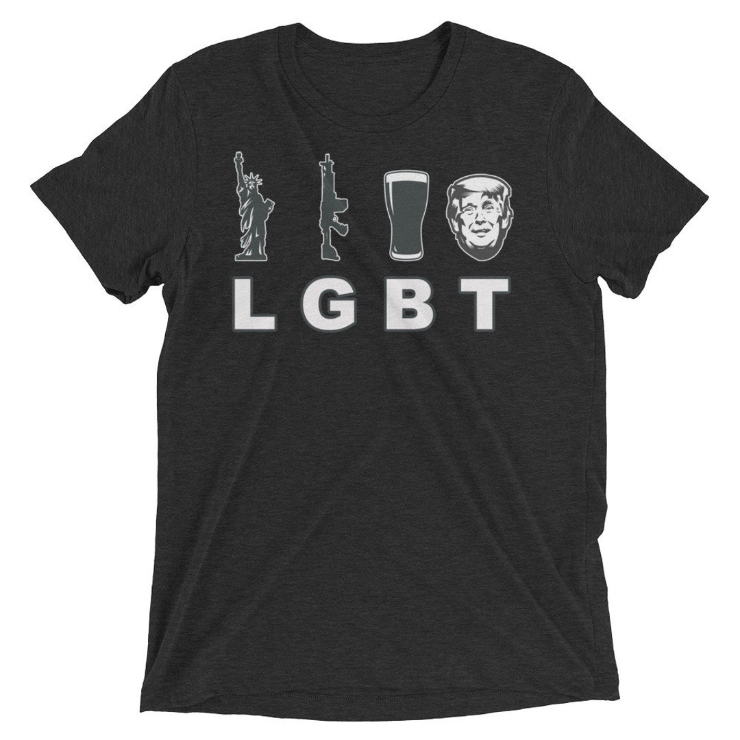 LGBT Liberty Guns Beer & Trump - Etsy