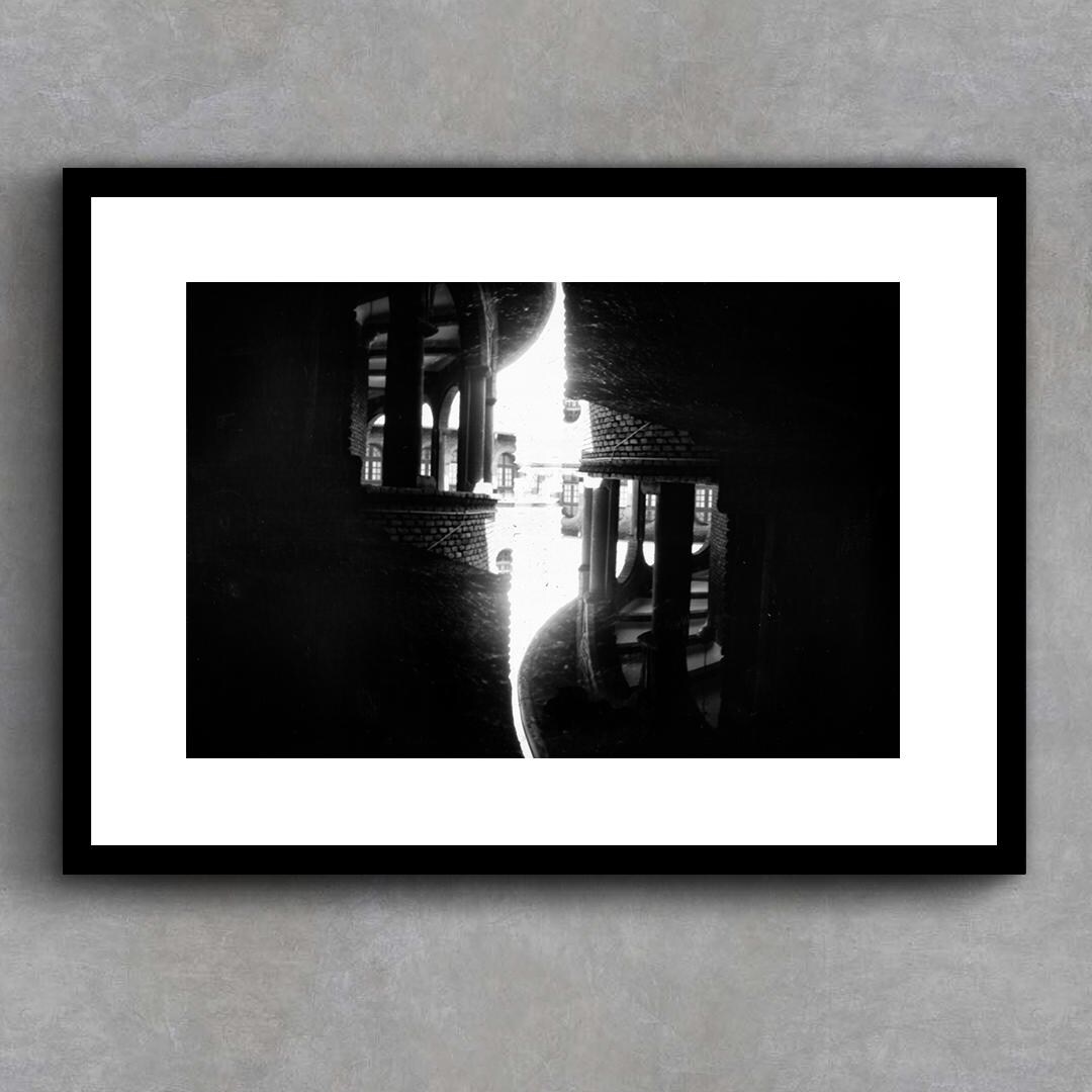 Ethereal Light Figure High Contrast Fine Art Print Striking Symmetry ...