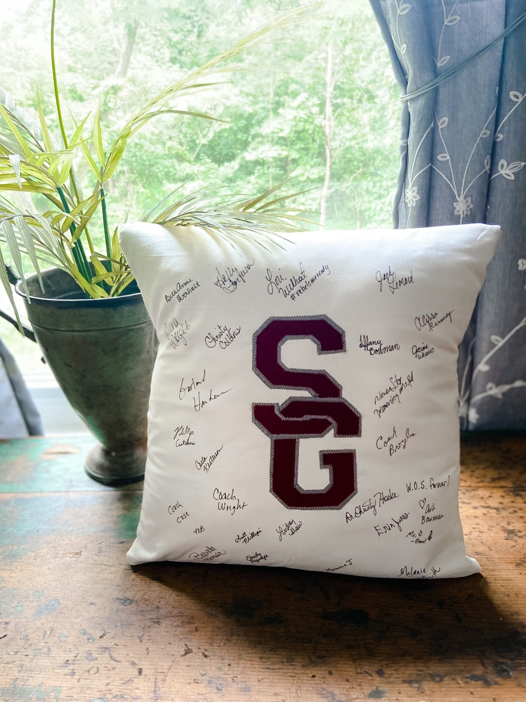 Memory Signature Pillow | Graduation Gift | Signature Pillow | Memory ...