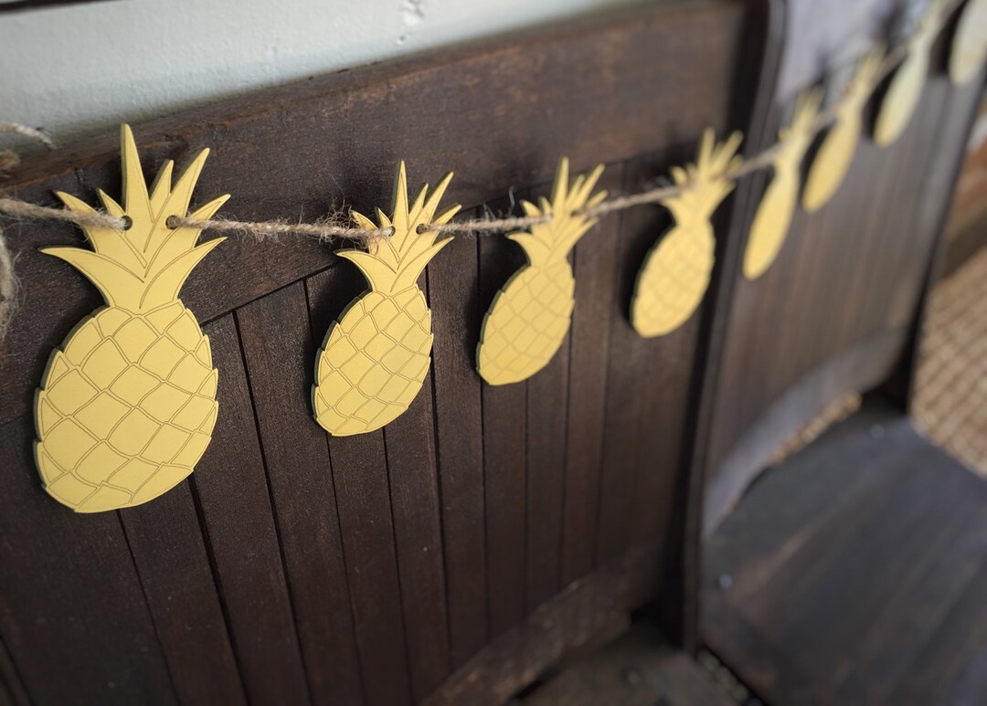 Pineapple Banner|summer Banner|spring Banner|farmhouse Spring|coastal ...