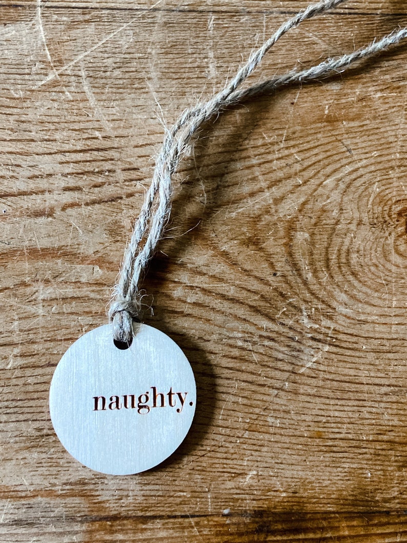 Engraved Christmas Gift Tags Set of Christmas Tags - Etsy