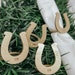 Horseshoe Napkin Rings Farmhouse Napkin Rings Farmhouse St Patricks St ...