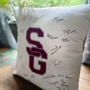 Memory Signature Pillow | Graduation Gift | Signature Pillow | Memory ...