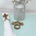Cross Napkin Rings Easter Napkin Rings Baptism Napkin Rings Christening ...
