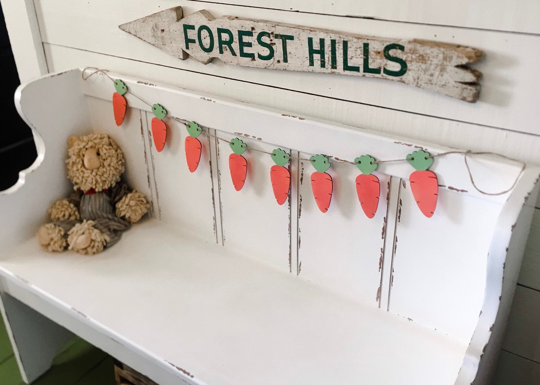 Carrot Bannereaster Bannerspring Bannerfarmhouse | Etsy