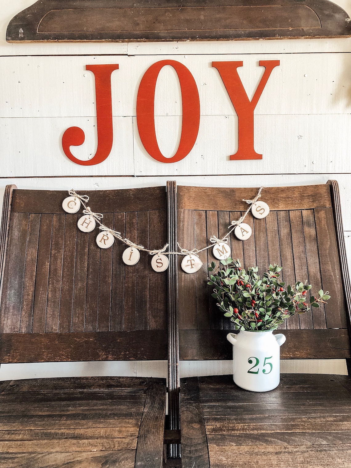 Farmhouse Christmas Banner Farmhouse Christmas Christmas | Etsy