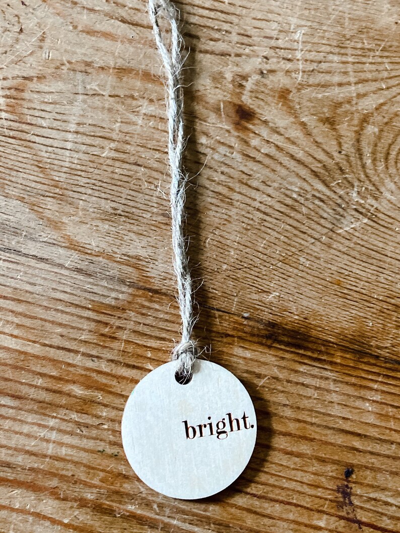 Engraved Christmas Gift Tags Set of Christmas Tags - Etsy