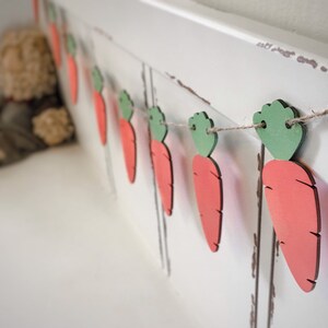 Carrot Banner|easter Banner|spring Banner|farmhouse Easter|country ...