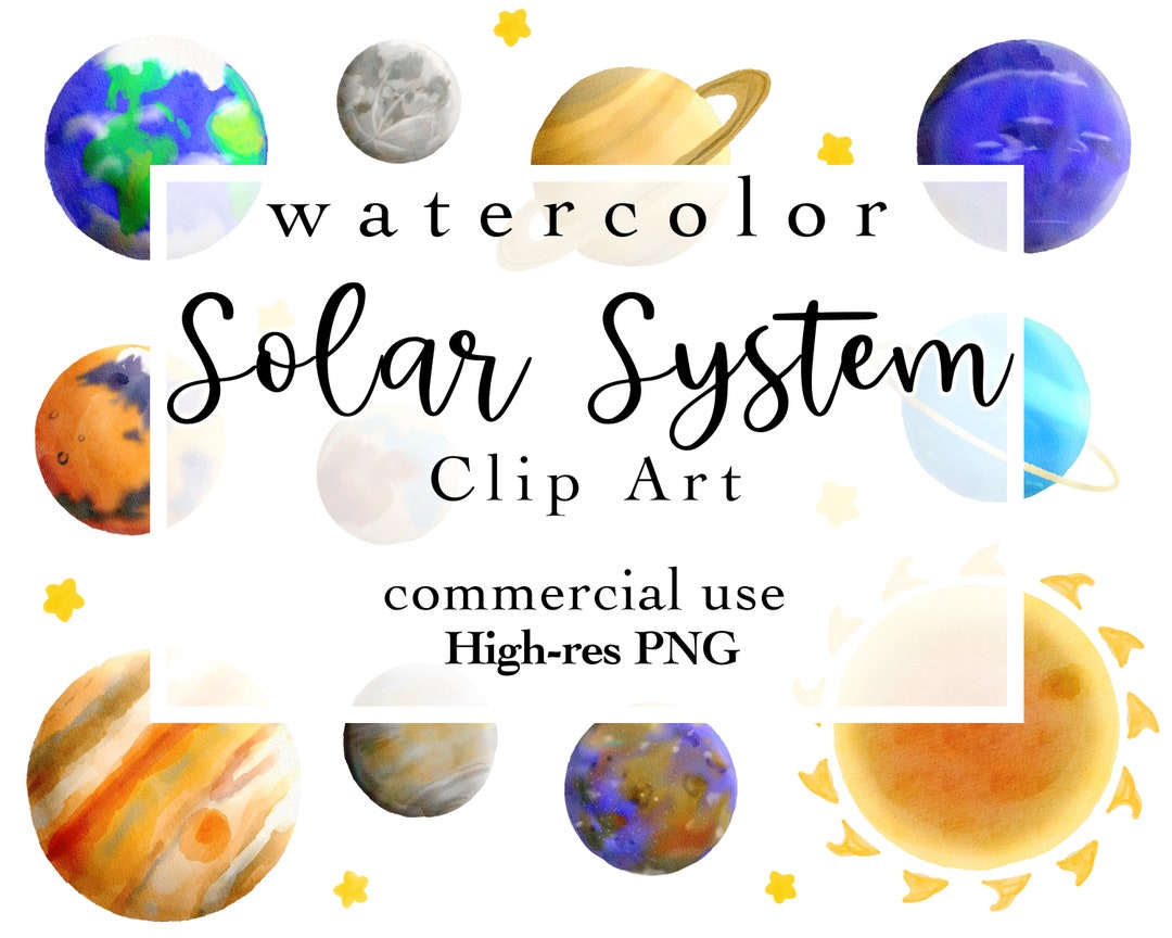 Outer Space Clipart, Solar System, Transparent PNG, Planets Clip Art ...