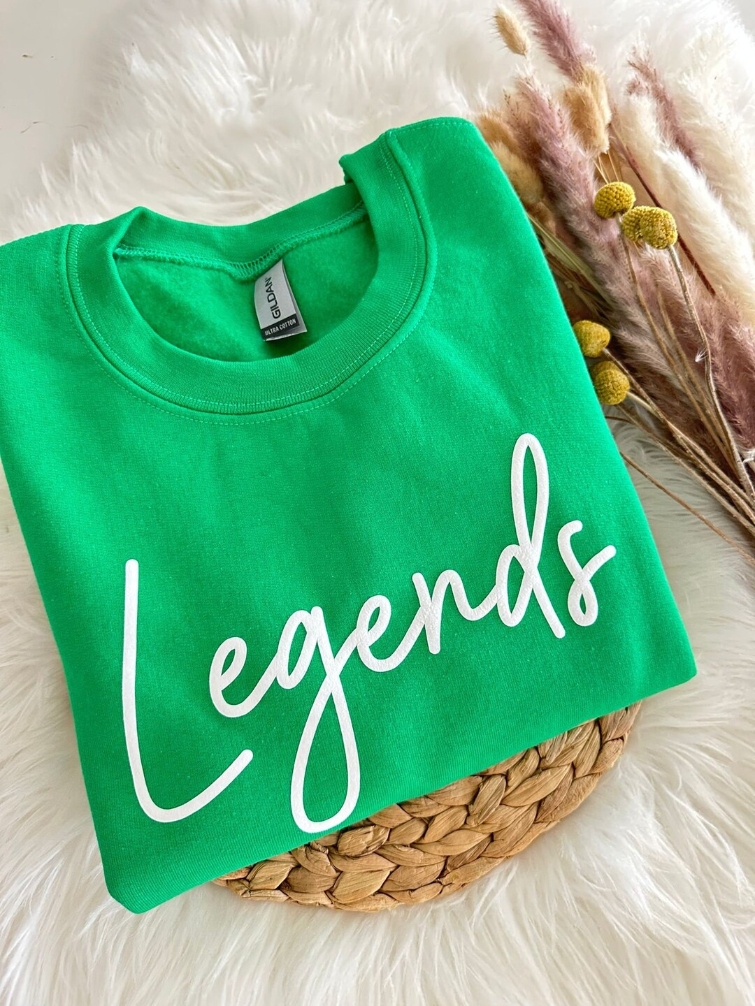 Custom Team Name Sweatshirt,puff Prınt Sweat,school Mascot Sweatshirt ...