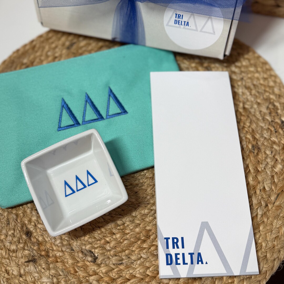 Delta Delta Delta Sorority Gift Set 2025 - Celebration Gift - Bid Day ...