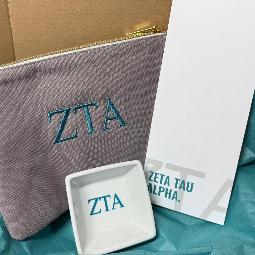 Zeta Tau Alpha Sorority Celebration Gift Set 2025 - Bid Day Basket ...