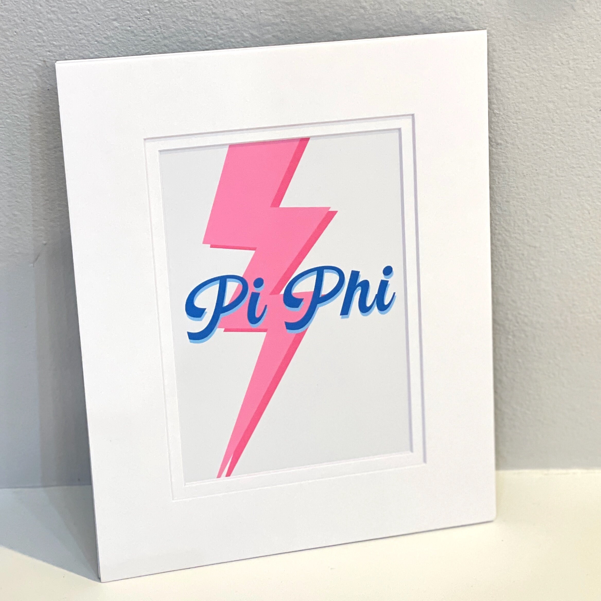 Pi Beta Phi Letters Chevron
