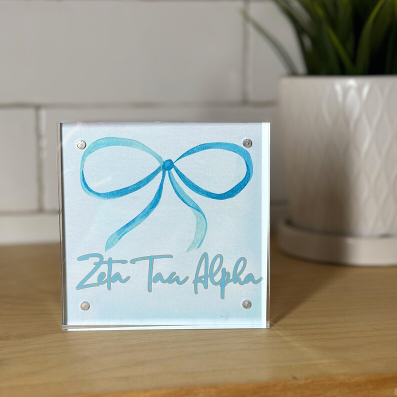 Zeta Tau Alpha Sisterhood Sorority Gift Set 2025 - Bid Day Basket - Etsy