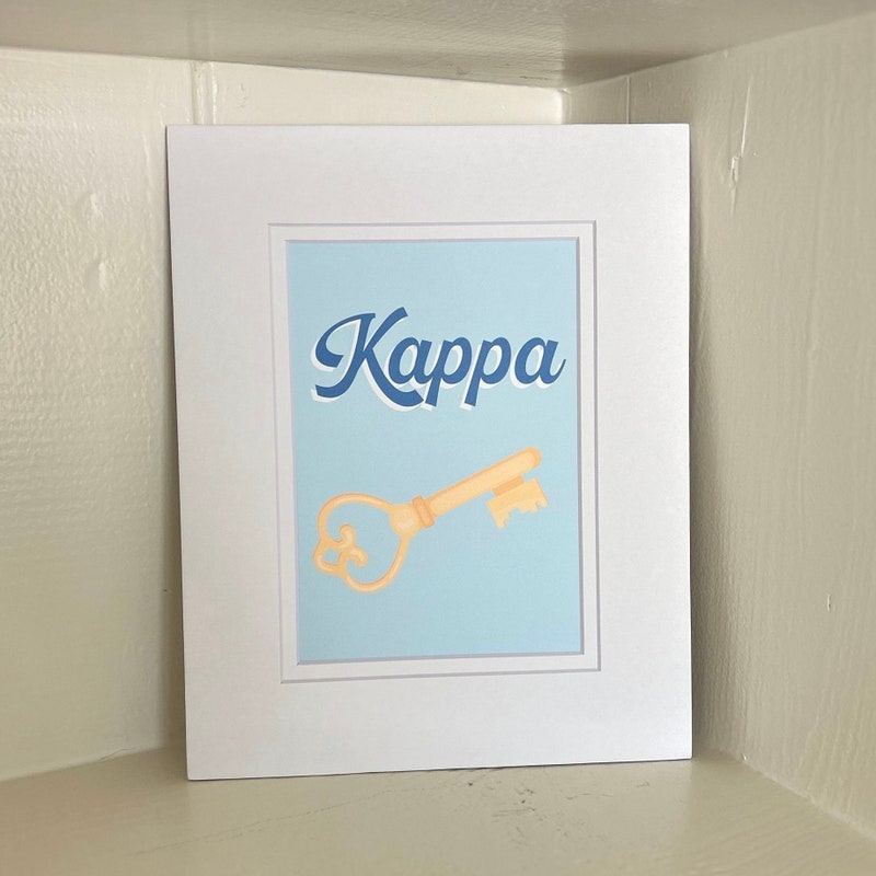 Kappa Kappa Gamma Wall Decor - Etsy