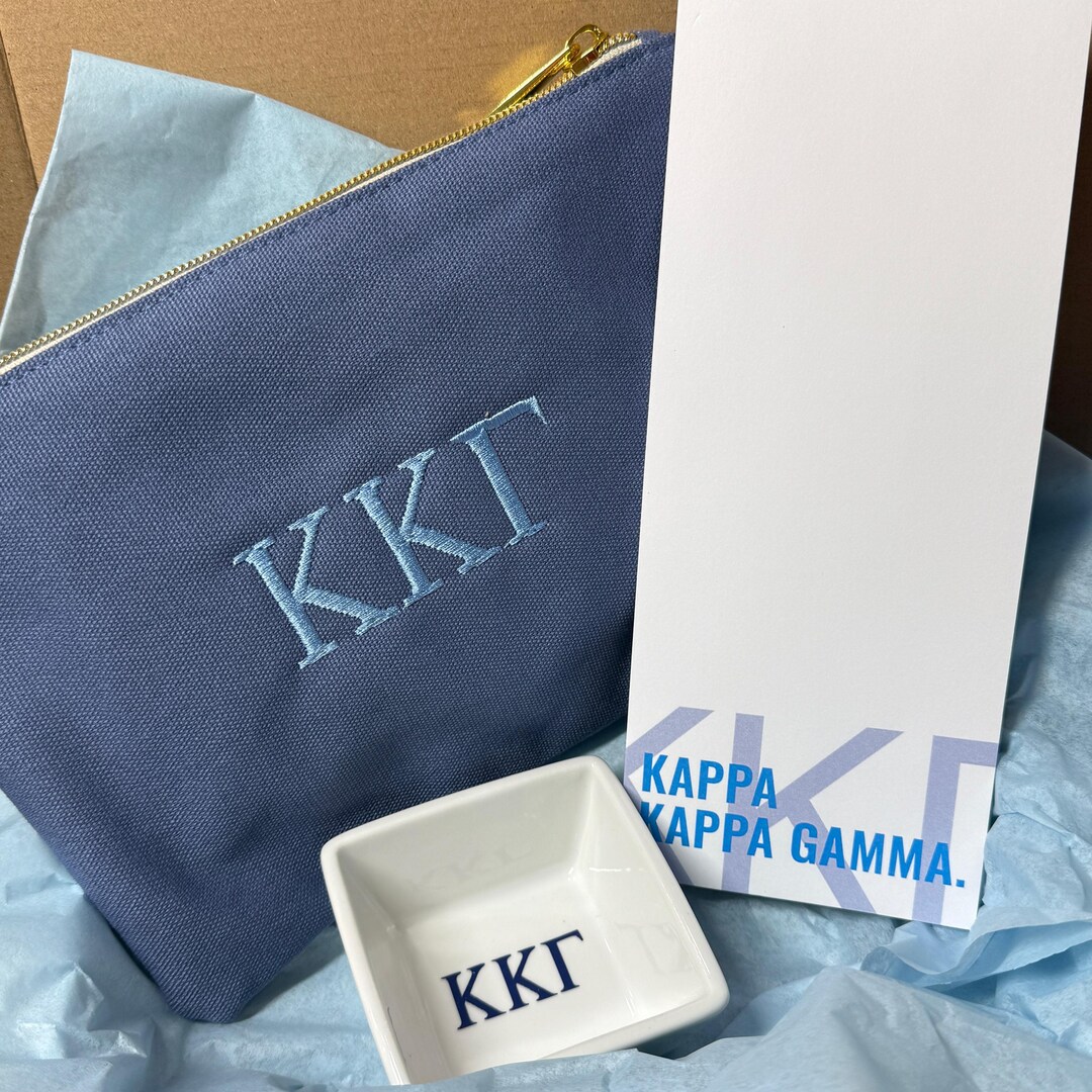Kappa Kappa Gamma Sorority Celebration Gift Set 2025 - Bid Day Basket ...