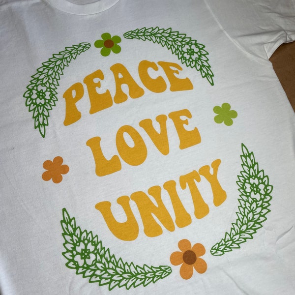 Peace Love Unity - Etsy