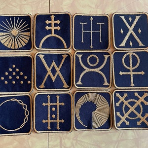 GVF Inspired Tribute Symbols Patches - Etsy