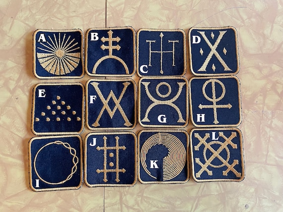 GVF Inspired Tribute Symbols Patches | Etsy