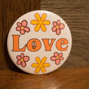 Love Button Vintage 2.25inch Button - Etsy