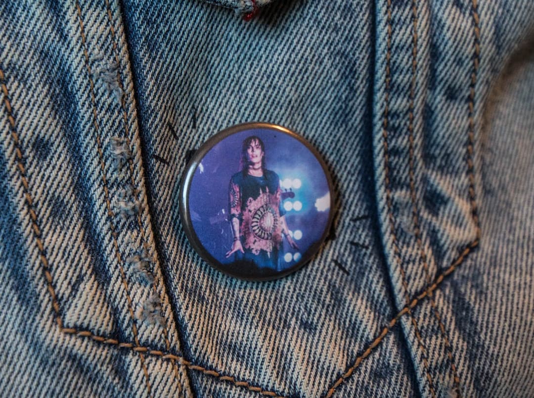 Luke Spiller Blue Tribute Struts Button 1.50 Inch - Etsy
