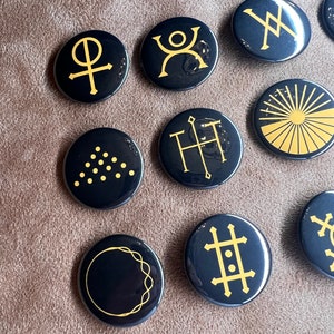 GVF Symbols Tribute Buttons 1.50inch Tbagg Greta Van Fleet Tribute - Etsy