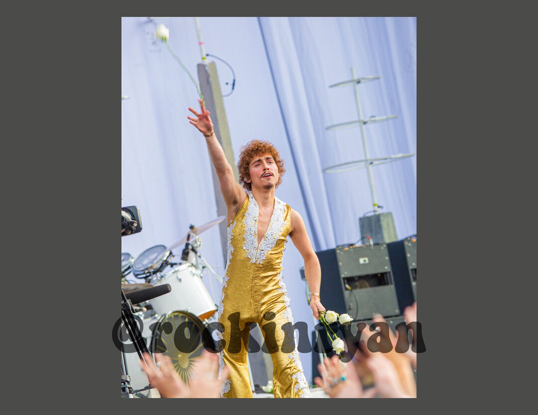 Josh Kiszka Greta Van Fleet Tribute Photo Print Live 2022 GVF Poster - Etsy