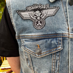 1980s Style Rock N Roll Metalhead Starter Vest - Etsy