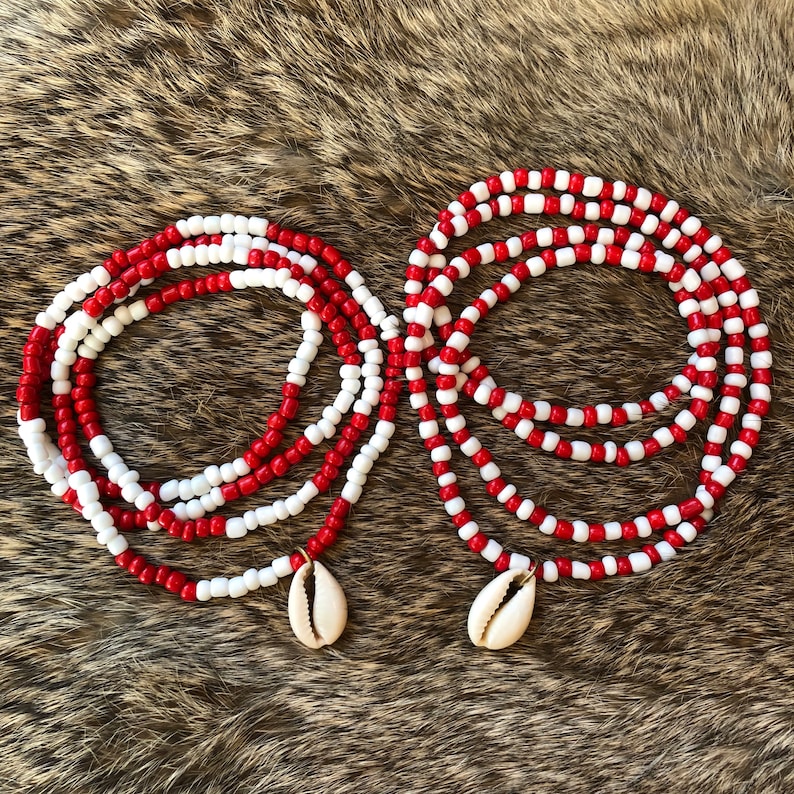 Chango Eleke Collar Ileke de Orisha Santería IFA Yoruba Lucumi | Etsy