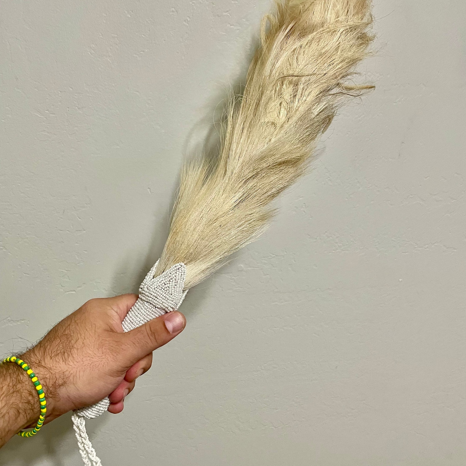 Handmade Traditional Iruke De Obatala From Nigeria Beaded | Etsy