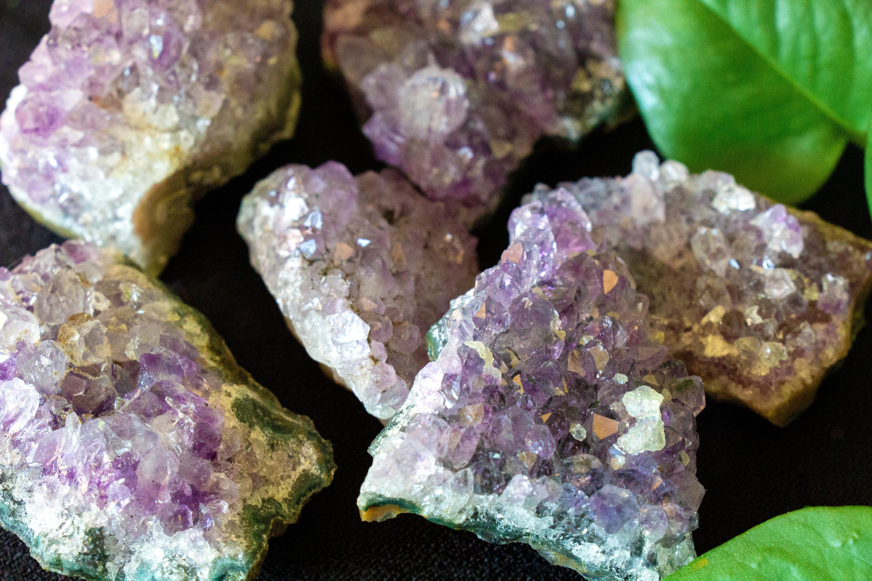 Natural Amethyst Crystal Cluster