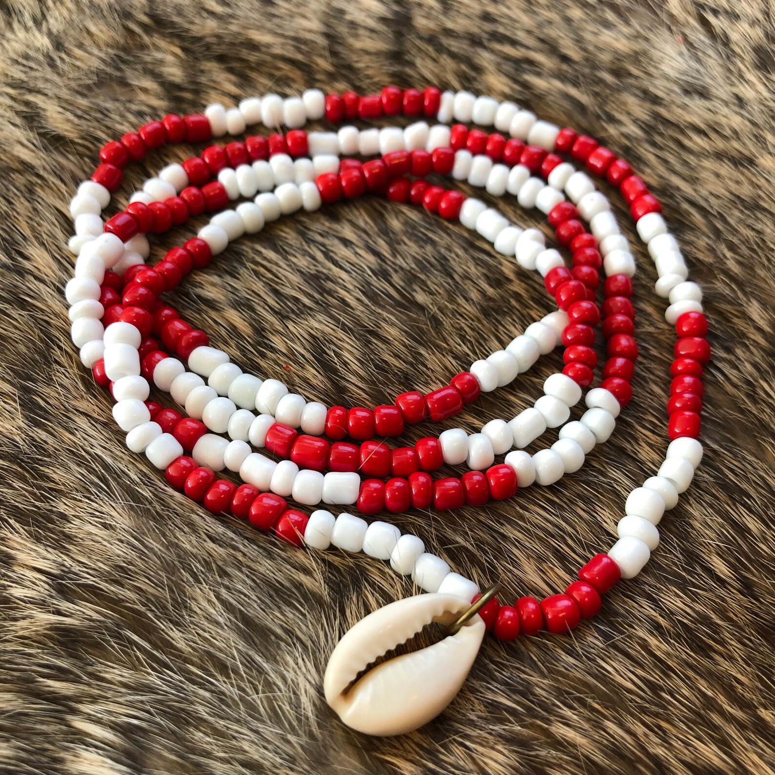 Chango Eleke Collar Ileke De Orisha Santeria IFA Yoruba Lucumi - Etsy