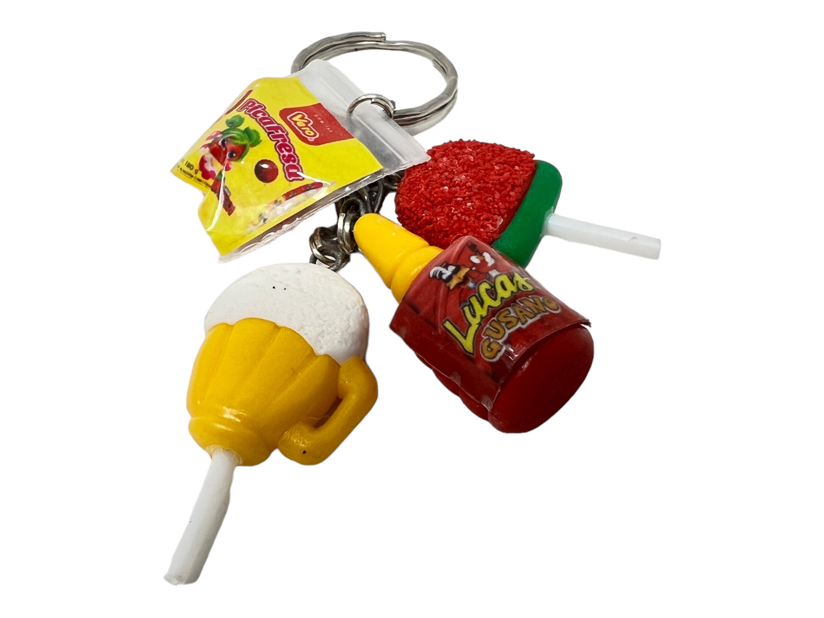 Mexican Keychain - Llaveros Mexicanos Panditas, Lucas, Paletas, Coco ...