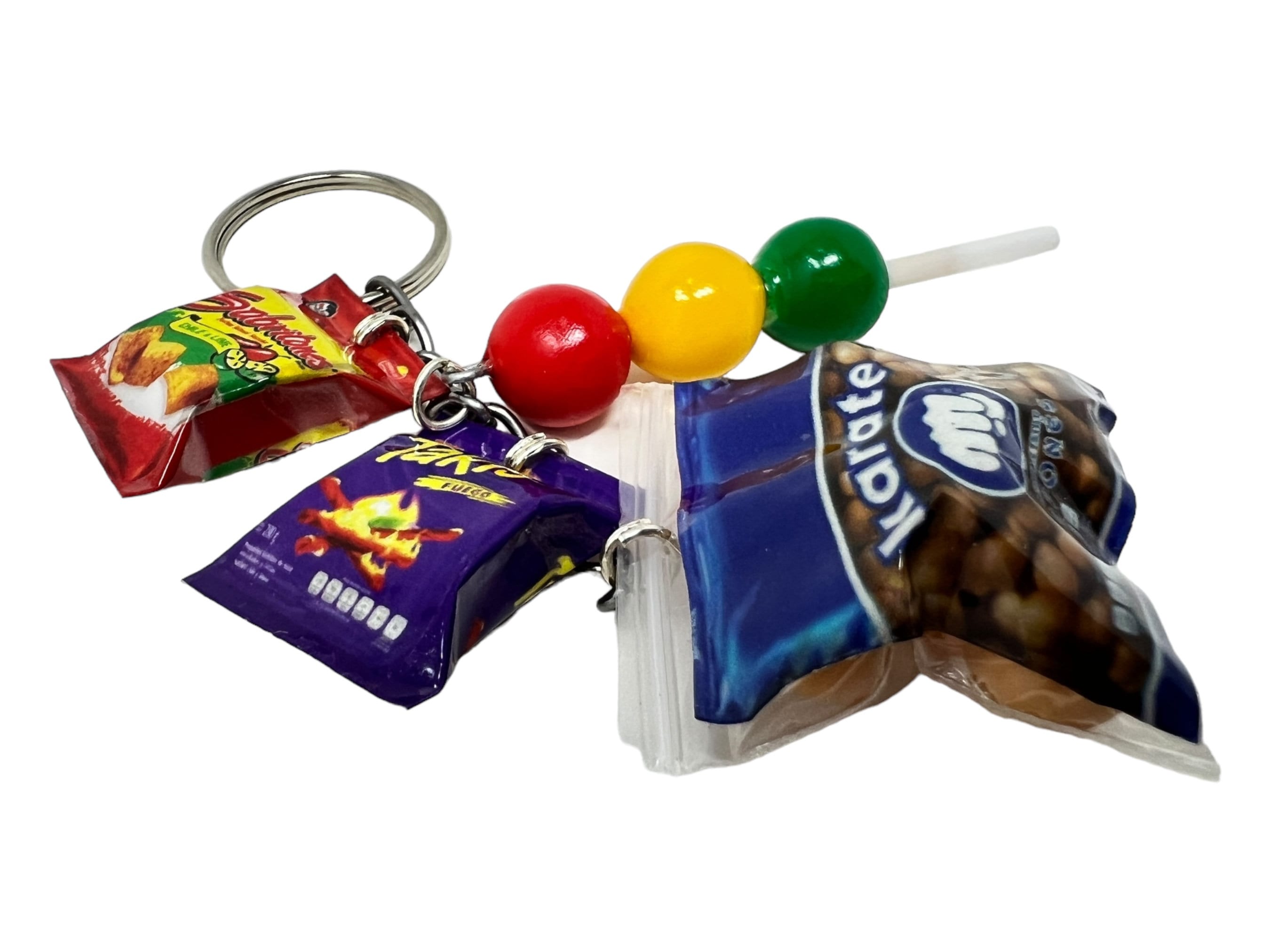 Mexican Keychain - Llaveros Mexicanos Takis, Topo Chico,nopal ...