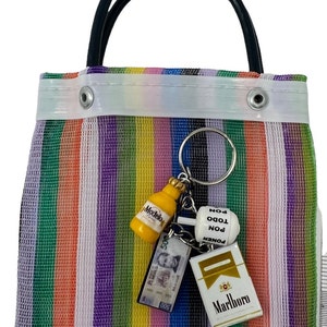 Mexican Keychain - Llaveros Modelo, Marlboro, Toma Todo, Peso - Etsy