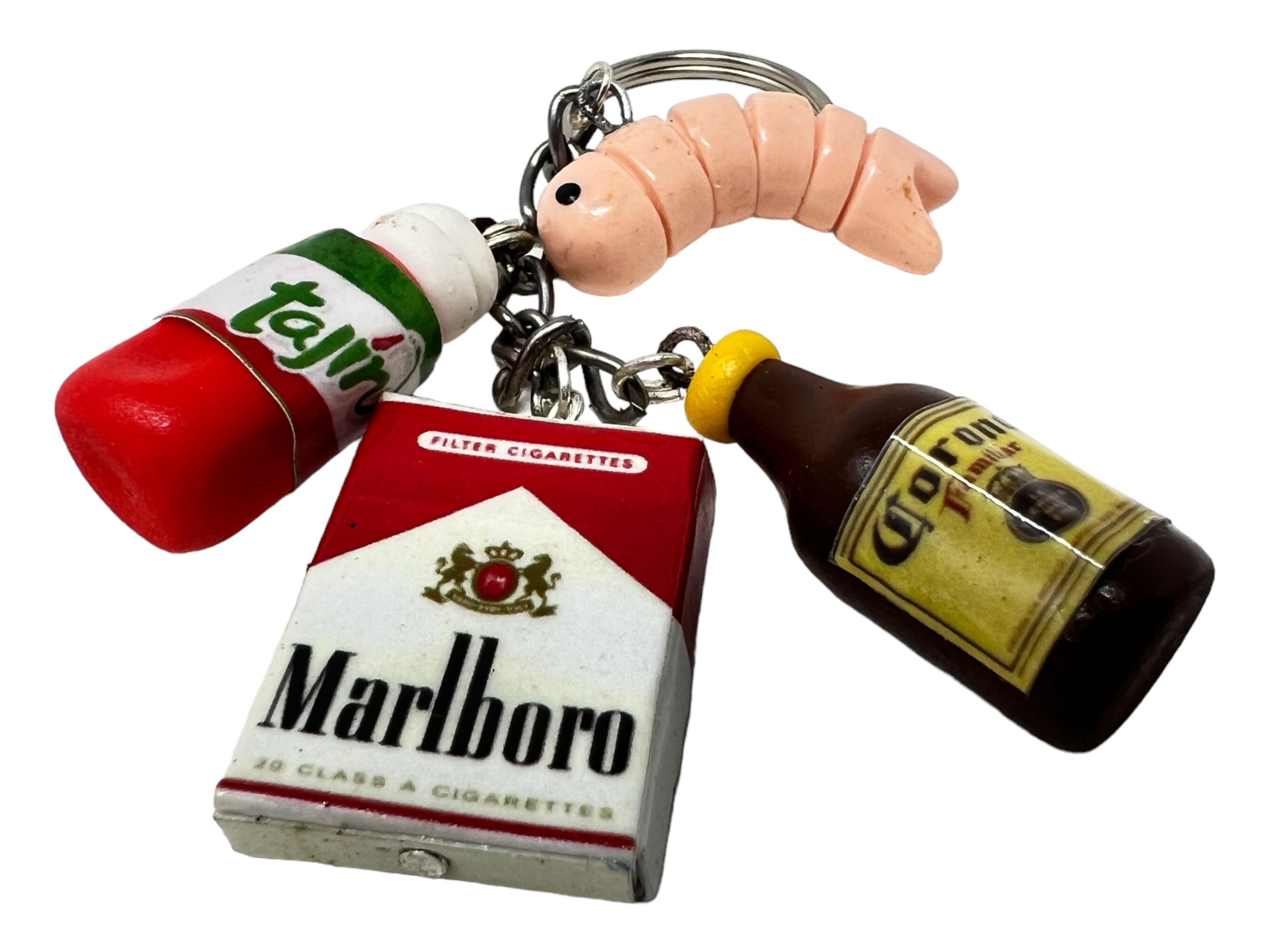 Mexican Keychain - Llaveros Modelo, Marlboro, Toma Todo, Peso - Etsy