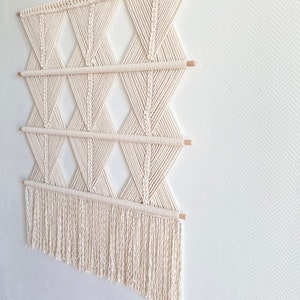 Geometric Macrame Wall Hanging - Etsy Nederland